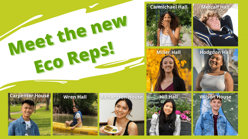 New Eco Reps Join the Team - Office of Sustainability